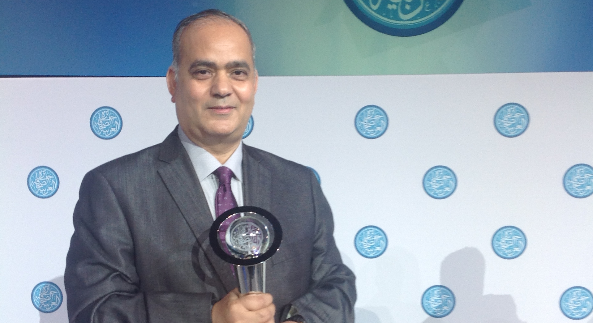 Ashraf Aboul-Yazid (Ashraf Dali) wins '2015 the Arab Journalism Award ...